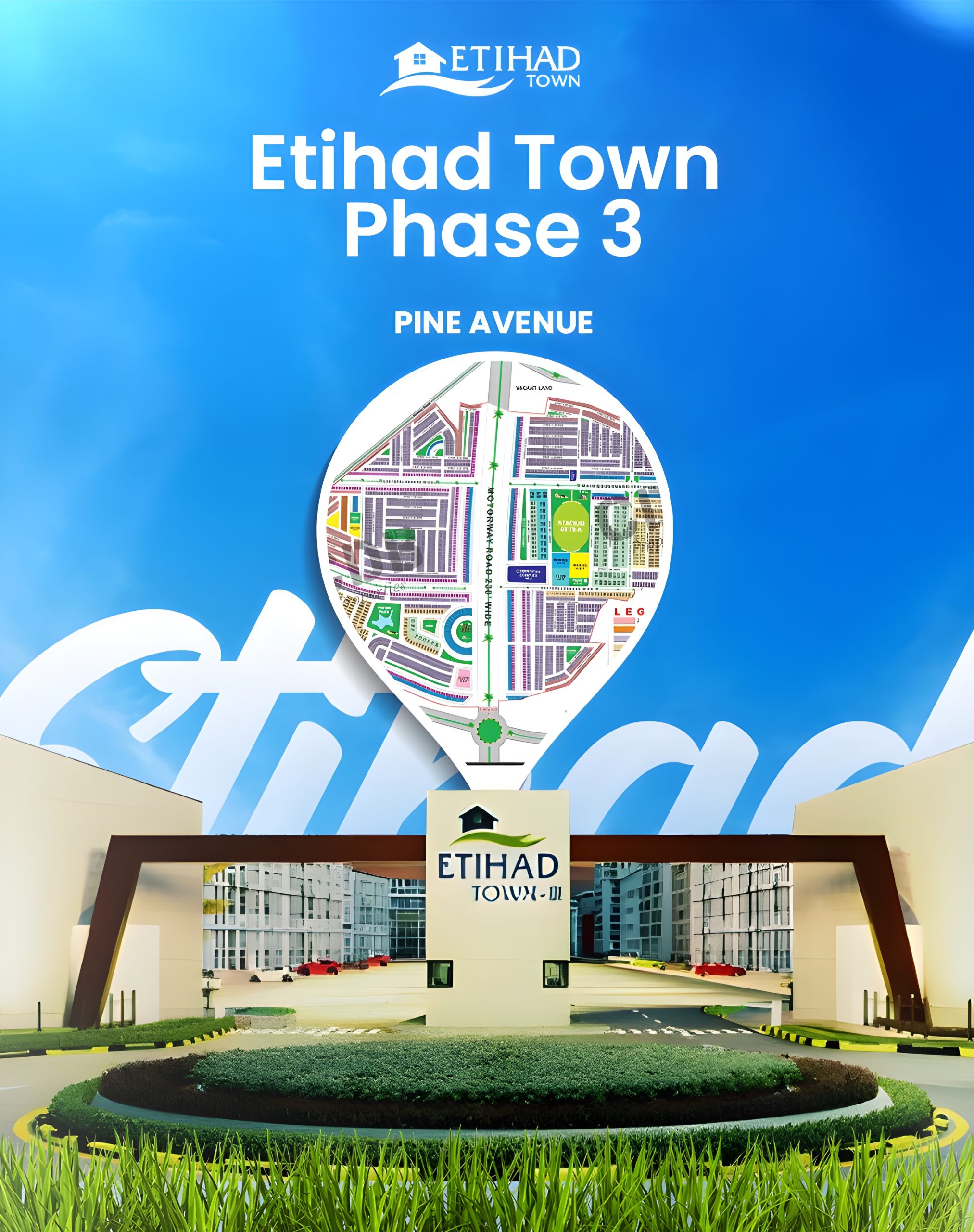 Etihad Town Phase 3 - Etihad Town Pine Avenue